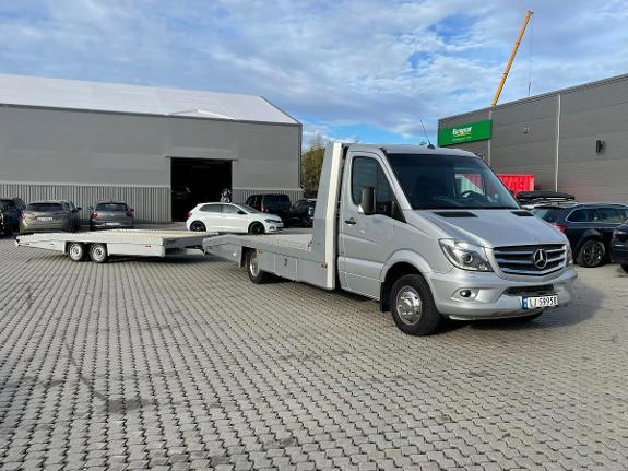 2015 Mercedes-Benz Sprinter Bilfrakter med TIJHOF TA 35 ...