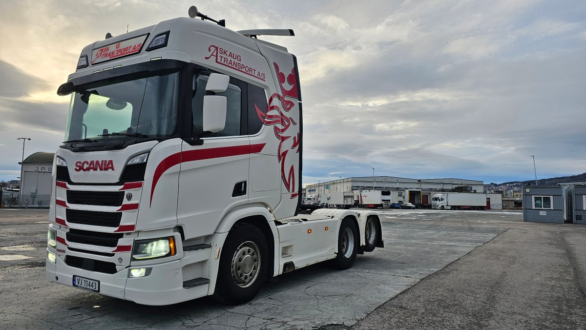 2019 Scania R 650 6x2 trekkvogn