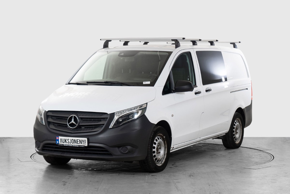 2018 Mercedes-Benz VITO 4MATIC AUTOMAT HENGERFESTE PARKERINGSVARMER