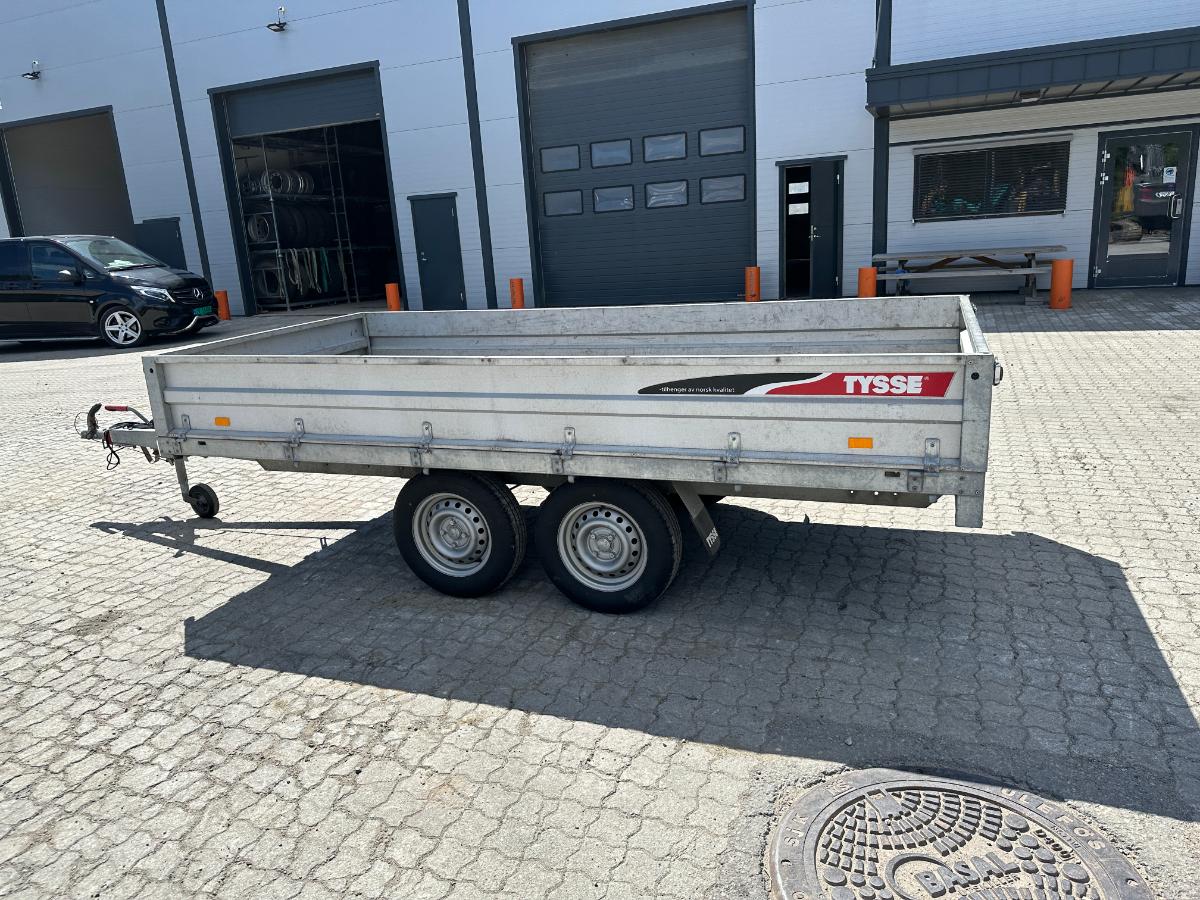 2020 Tysse 6303 2000 kg Varehenger nedfellbare karmer på hele henger