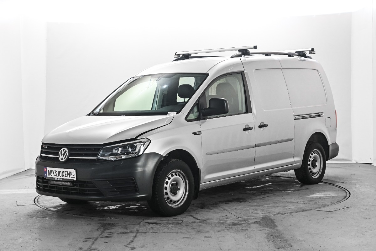 2019 Volkswagen Caddy Maxi 122 HK 4MOTION ACC HENGERFESTE DOBBELTGULV ...