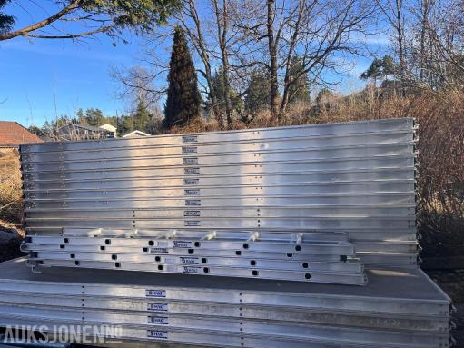 Stillas - 20 stk platting, Haki 3.0 meter plan /m luke , 3.0 meter plan ...