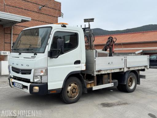 2013 Fuso Canter med kran / Palfinger / 4125kg nyttelast