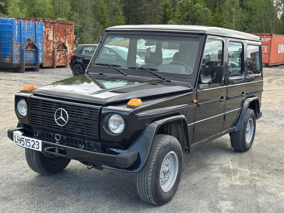 1984 Mercedes-Benz Geländewagen 300 GD 2.9 5-trinns kasse Turbo