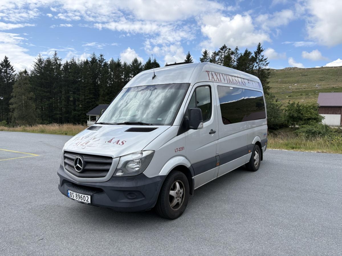 2014 Mercedes-Benz Sprinter, minibuss, 346620km