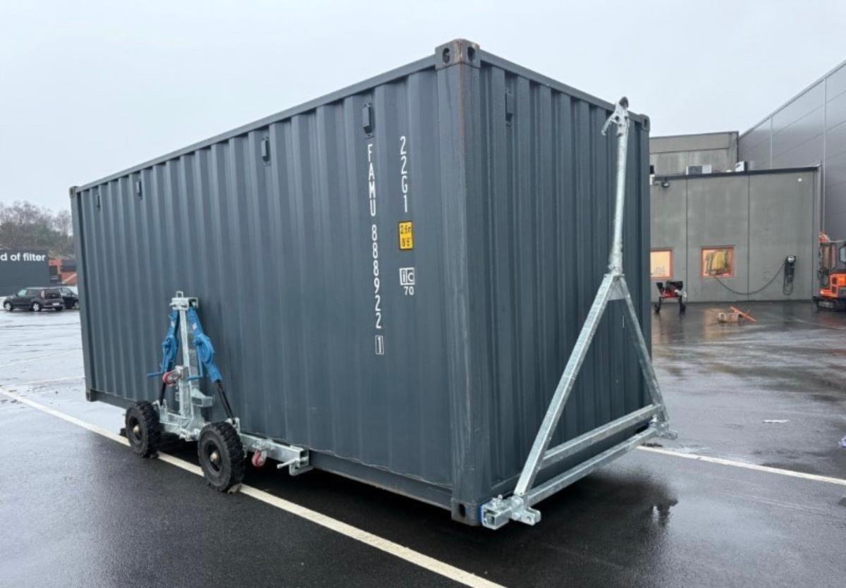 2024 Container flytter prototype selges - 10 tonn kapasitet.