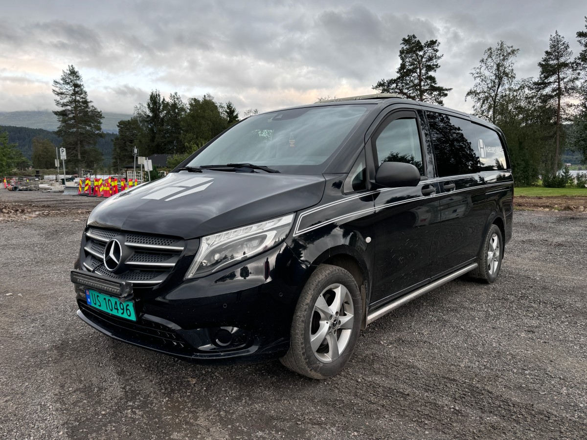 2018 Mercedes-Benz VITO 190 HK D 4MATIC AUTOMAT TILHENGERFESTE VARMER ...