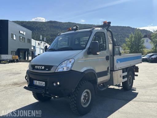 2013 Iveco 55S17 4x4 m/Hiab 022t Kran - 108091 KM