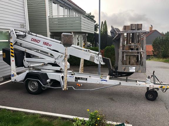 2008 Dino 160 XT Tilhengerlift - 16 meter - Strøm og Bensin