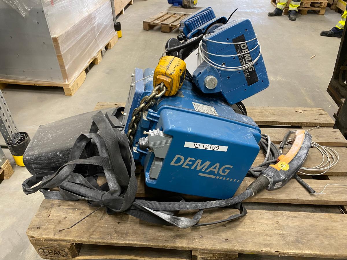 2016 Demag kjettingtalje DC-Pro 25 2000