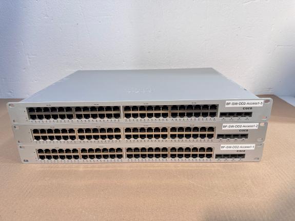 Cisco Meraki MS210/MS225 48-ports PoE+ svitsjer
