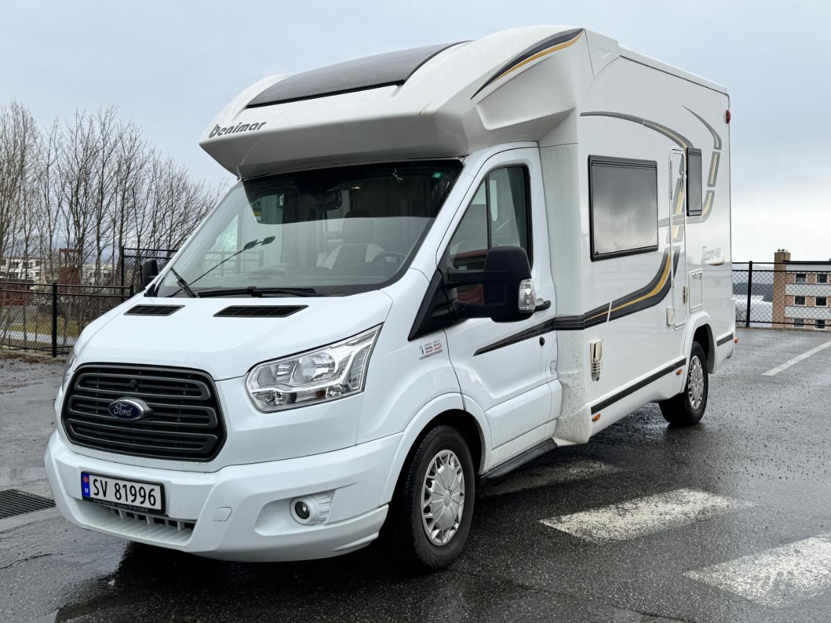 2017 Benimar Campingbil TESSORO 481 - 4 personer - Webasto i bodel ...